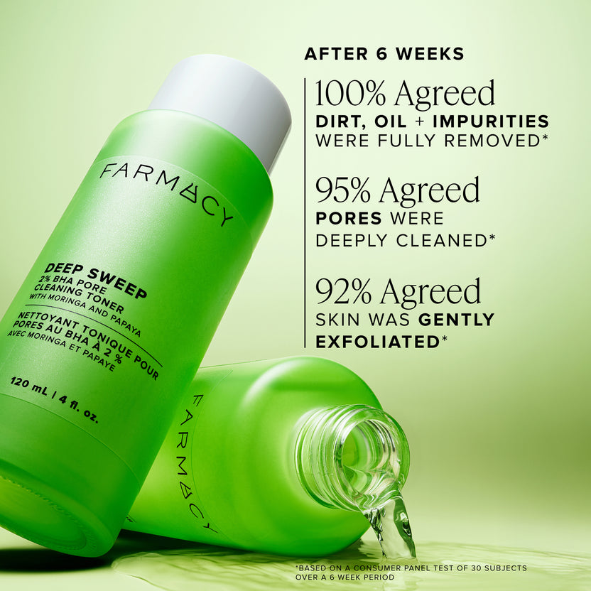 Deep Sweep Pore Cleaning BHA Toner | Farmacy Beauty