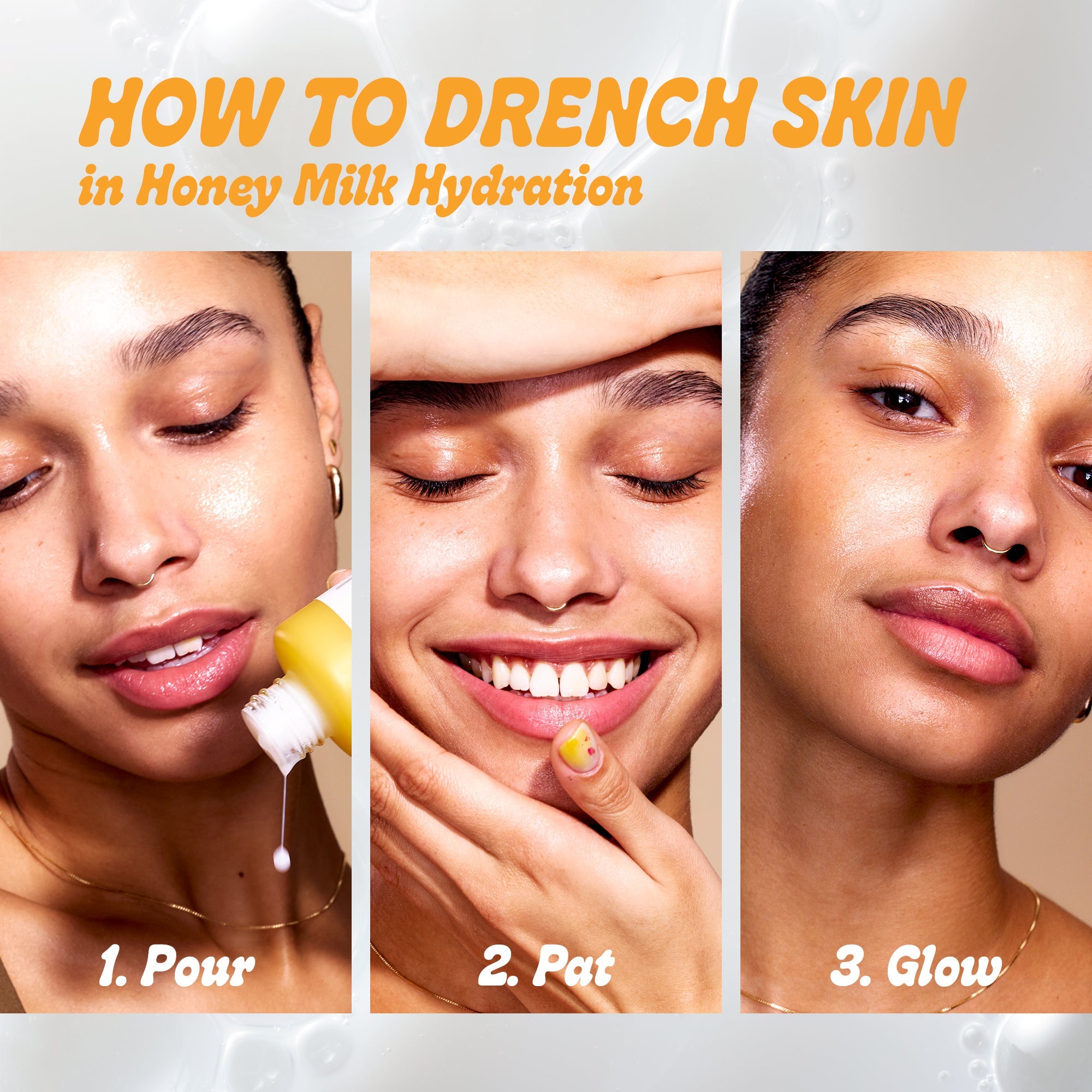 Milk and honey for face store
